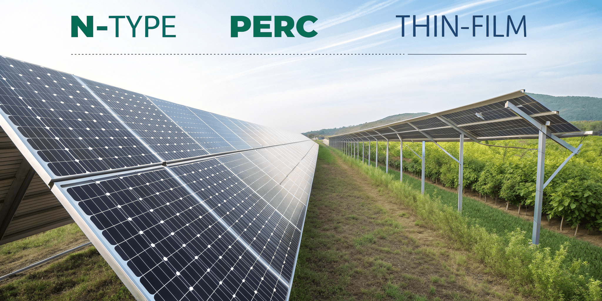 Solar Module Technology Comparison: N-type vs PERC vs Thin-film ...